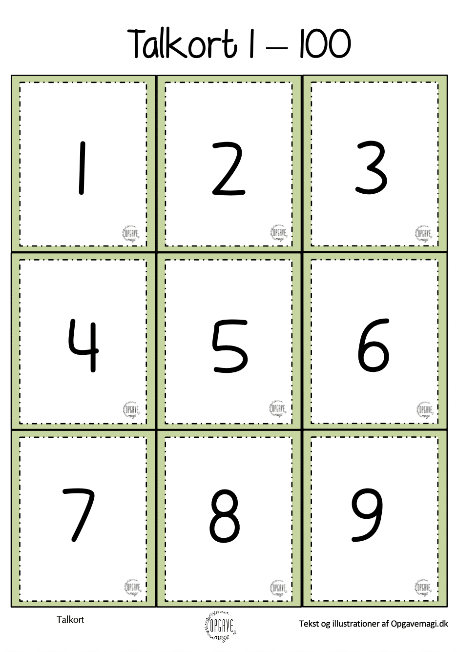 Lige og ulige - Opgavemagi