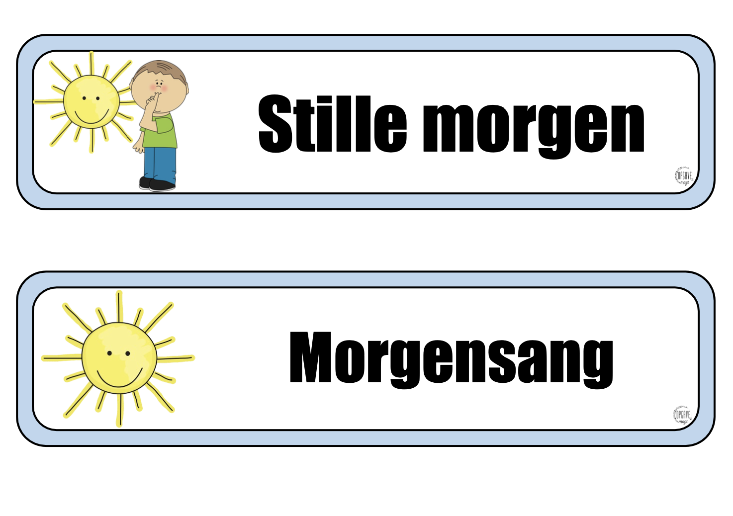 Navneskilt - Folde - Opgavemagi