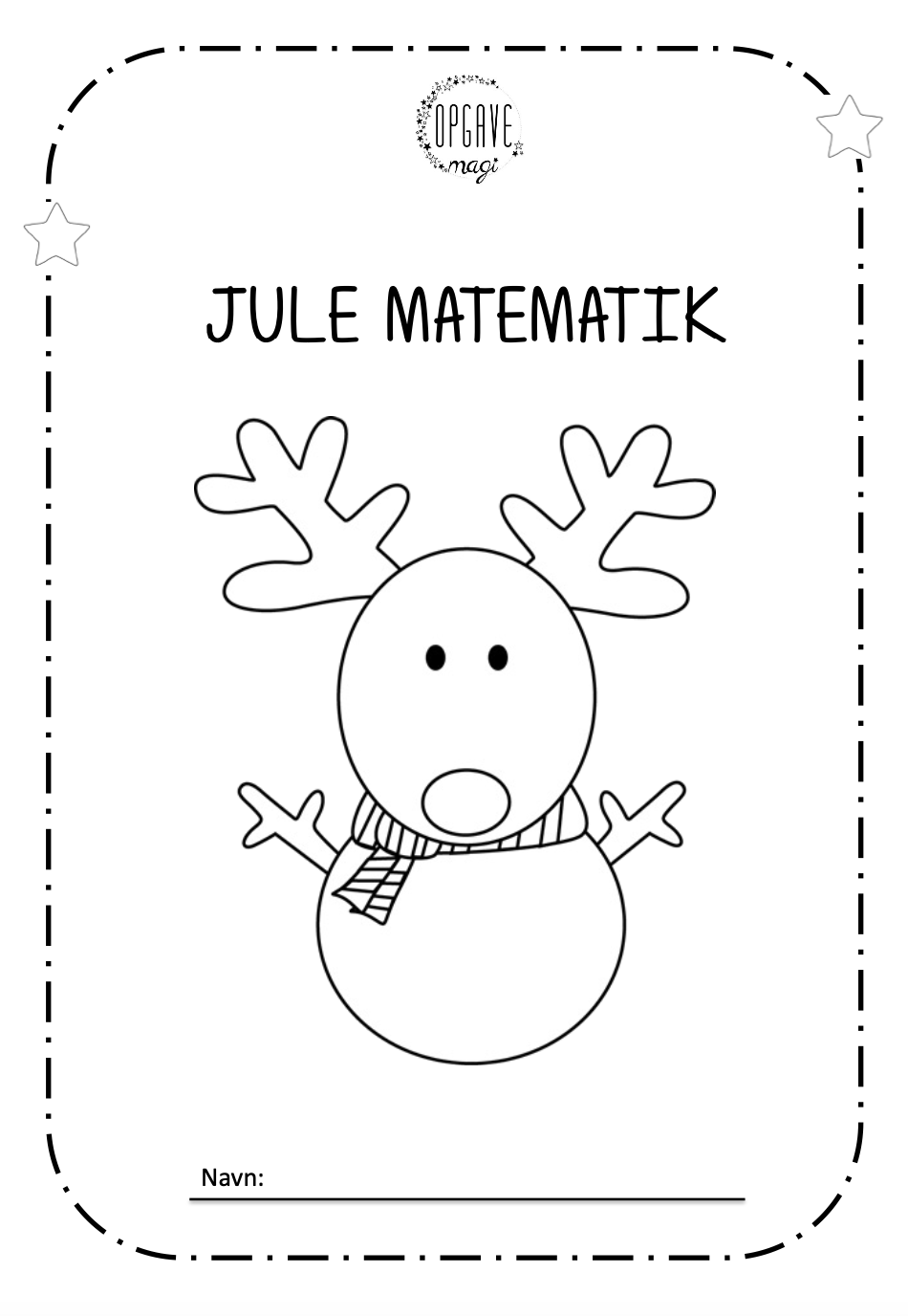 Mit lille julehæfte 1+2+3+4 - Opgavemagi