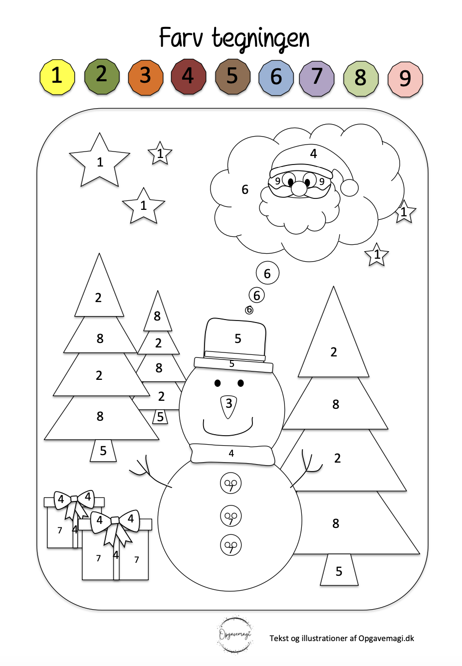 Julematematik - Opgavemagi