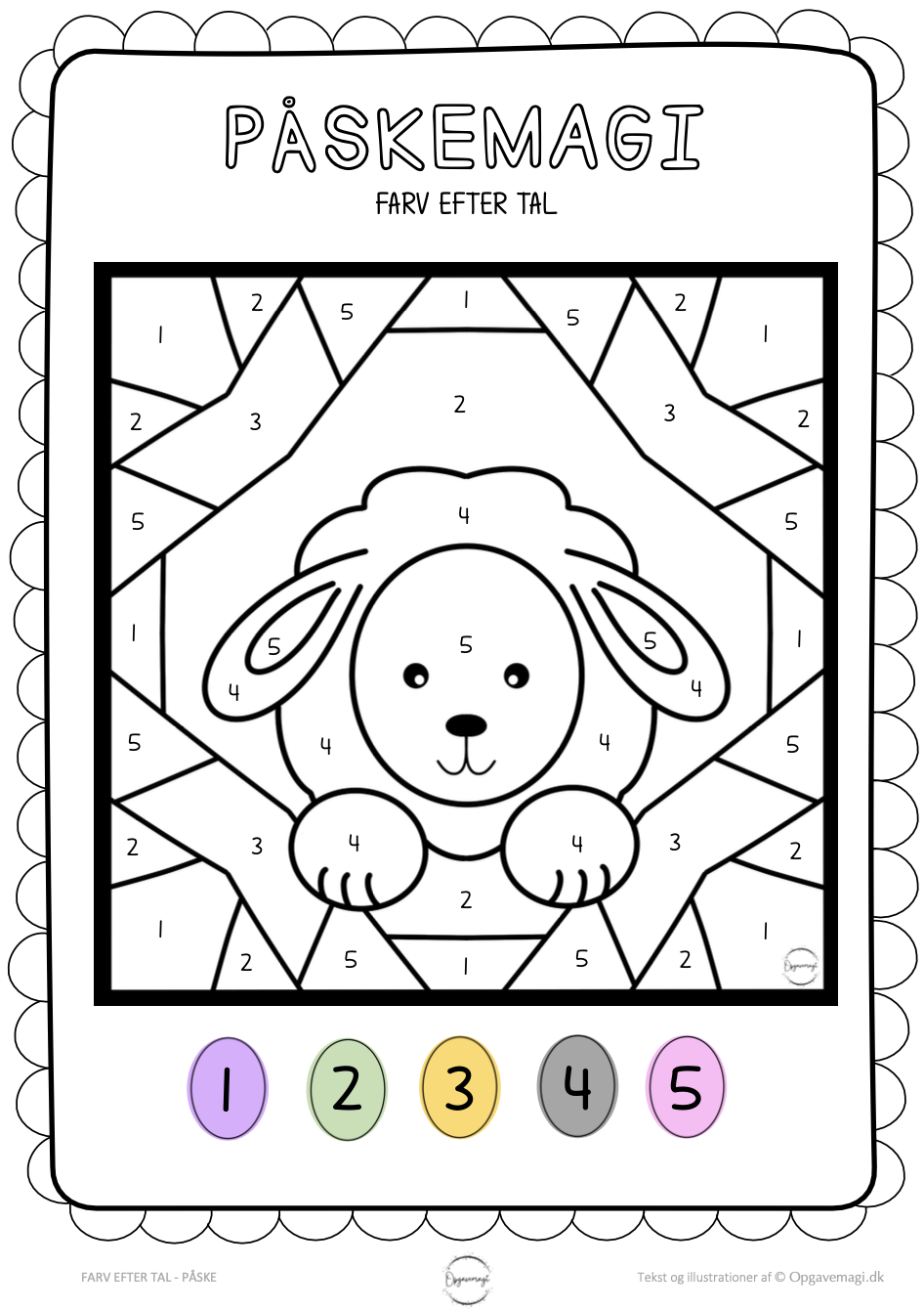 Farvelægning - Opgavemagi